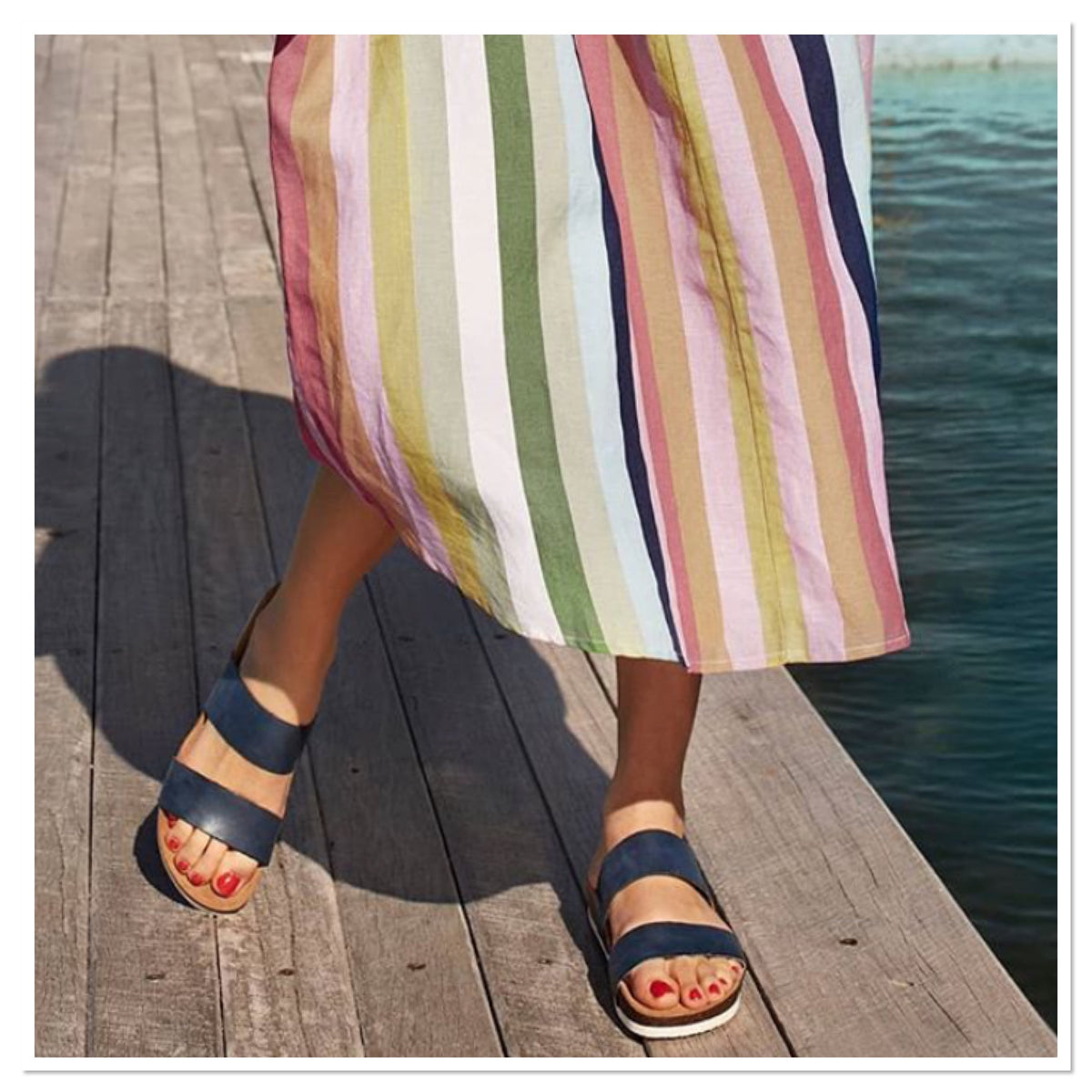 FRANKiE4 - MARiA Navy Nubuck – Deberella Shoes